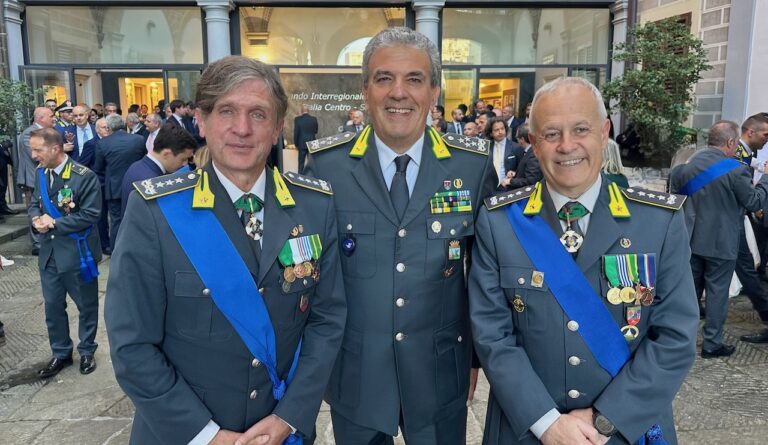 Guardia di Finanza, Bartoloni al comando interregionale di Firenze